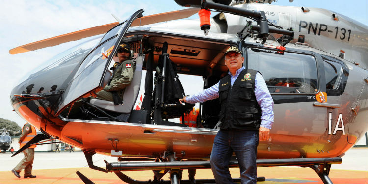 Airbus Helicopters delivers fifth EC145 to Peruvian Police | Helicopter ...